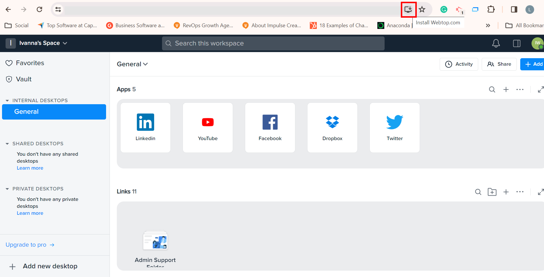 How to install Webtop.com | Support | Webtop.com